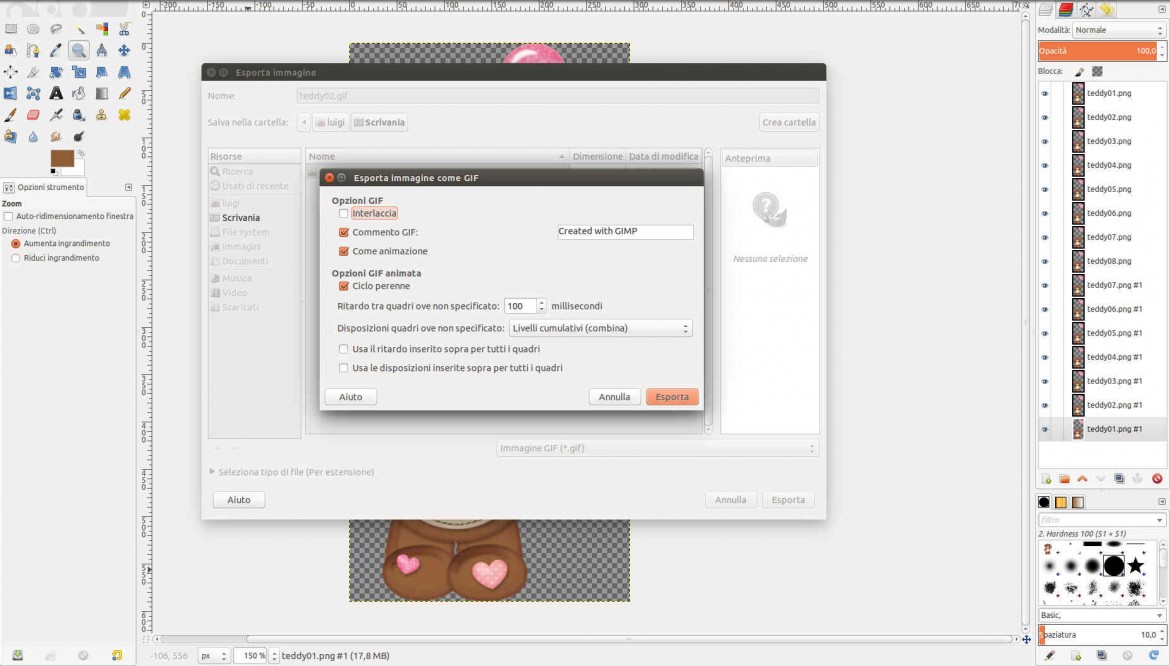 Come creare una GIF animata con GIMP | 1001 Vetrine